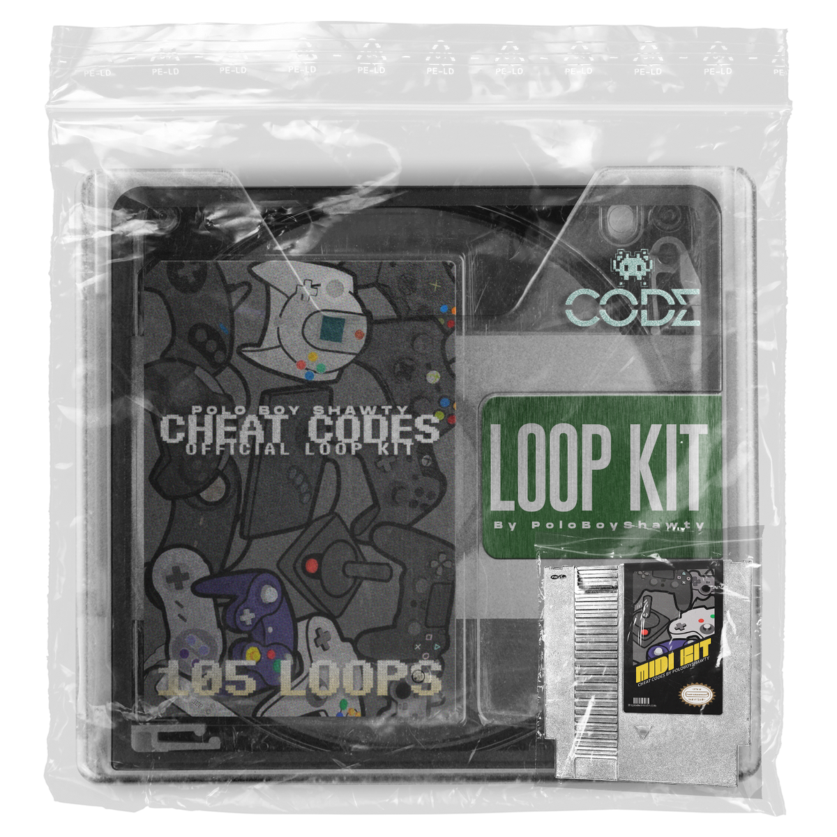 Cheats Codes Loop Kit – 105 Loops & 59 Drum MIDI Files by Polo Boy ...