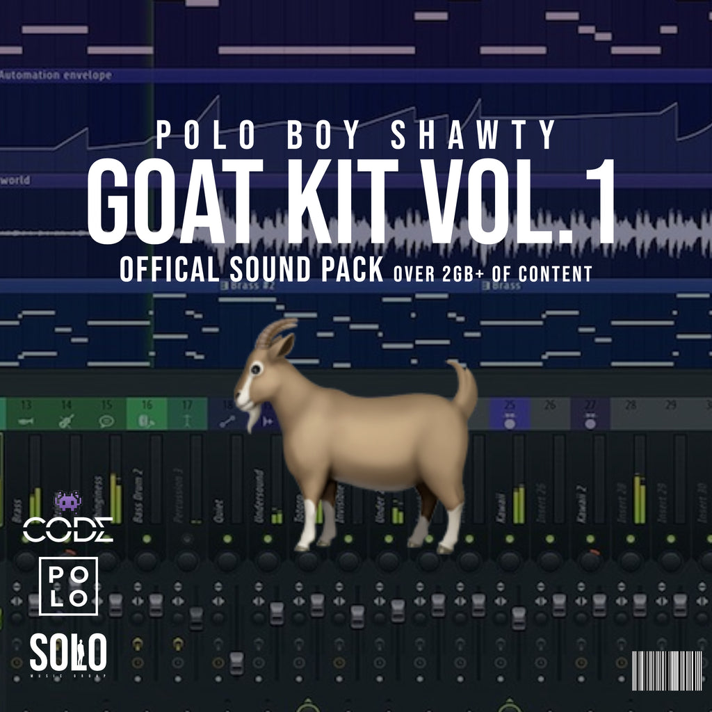 Goat Kit Vol.1 - Ultimate Drum Kit by Polo Boy Shawty | 2GB+ of Sounds ...